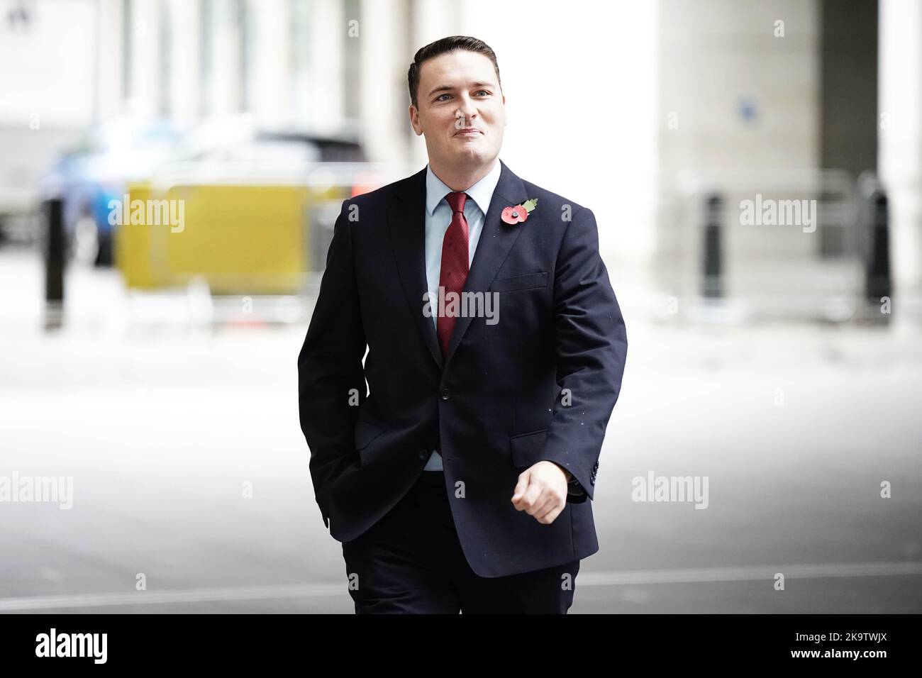 Shadow Health and Social Care secretary Wes Streeting arrives at BBC ...