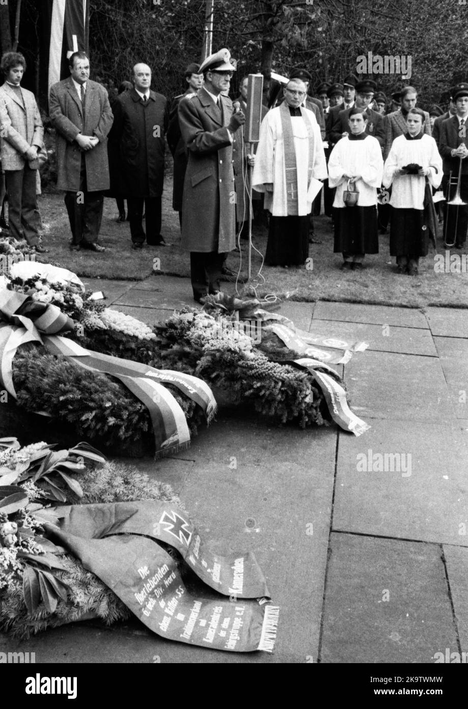 A meeting of the traditional associations of the Waffen- SS to honour ...