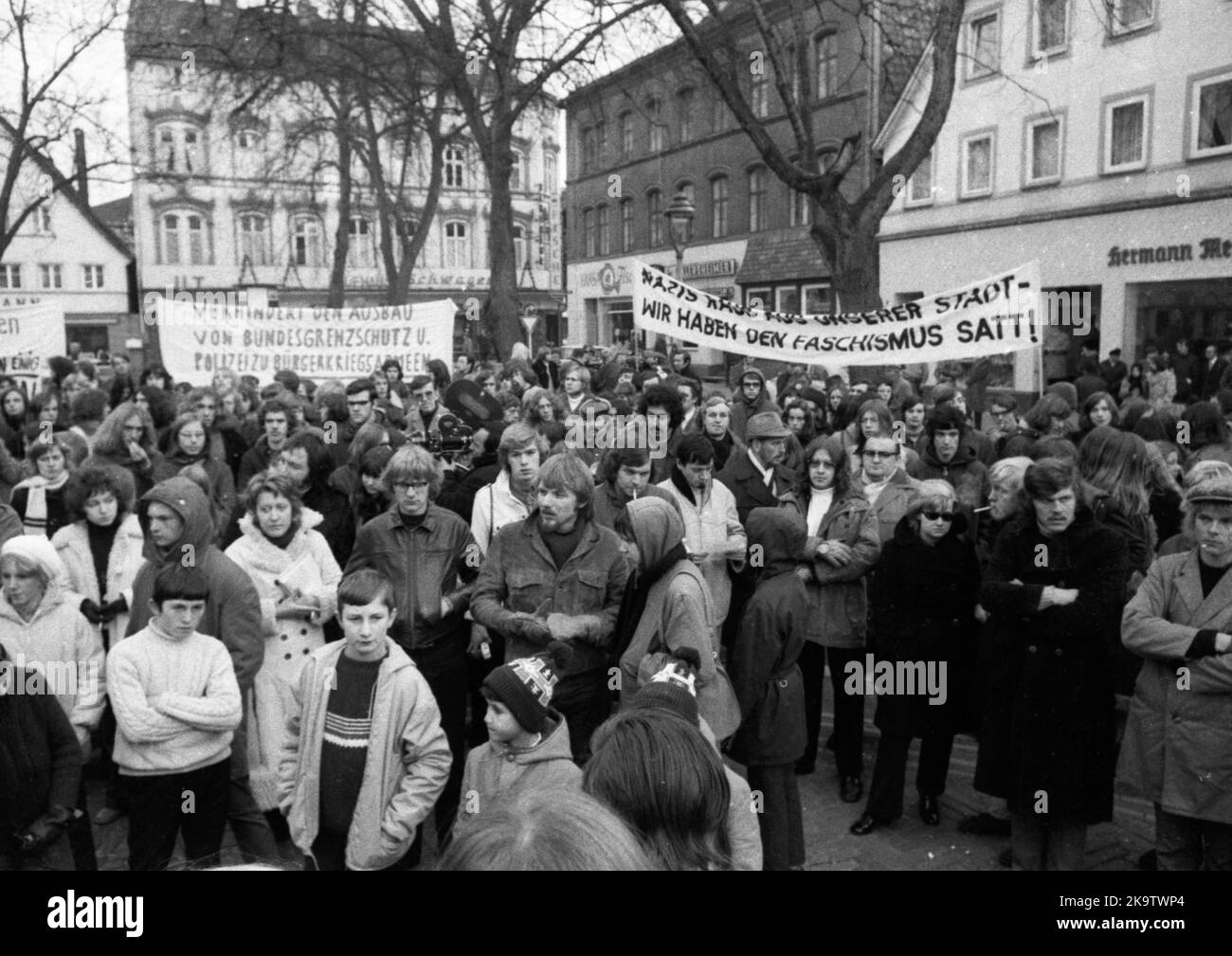 The 5th party congress of the radical right-wing NPD (National ...