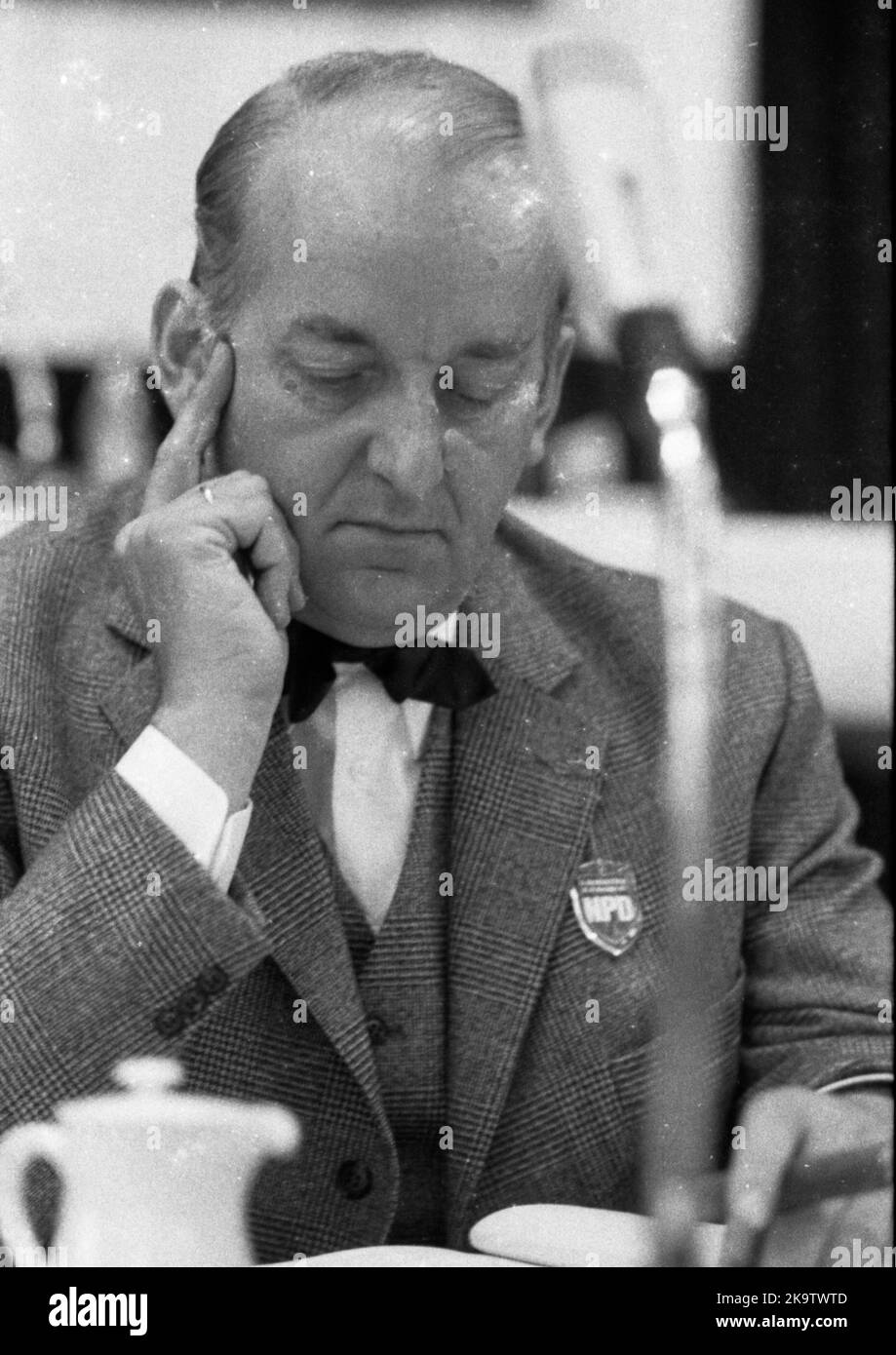 The 5th party congress of the radical right-wing NPD (National ...