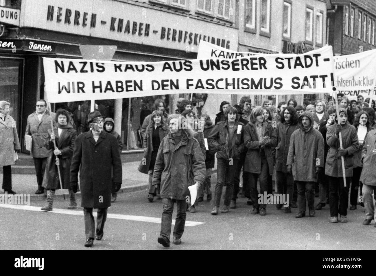 The 5th party congress of the radical right-wing NPD (National ...