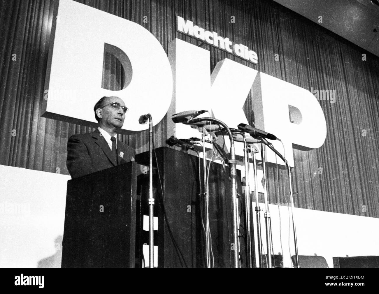 The 2nd Party Congress of the German Communist Party (DKP) took place ...