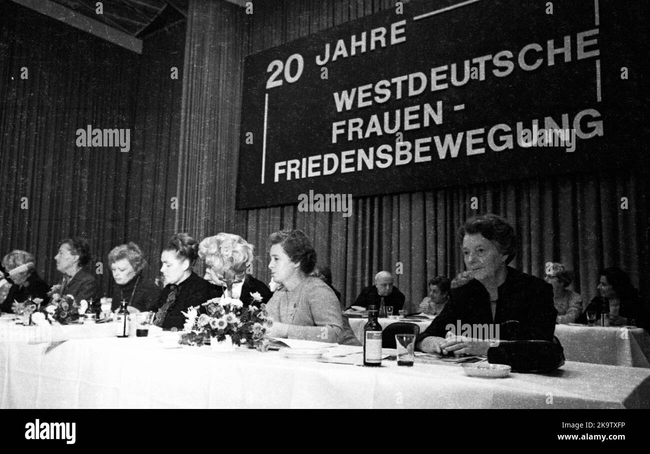 On 10 October 1971, the West German Women's Peace Movement (WFFB ...