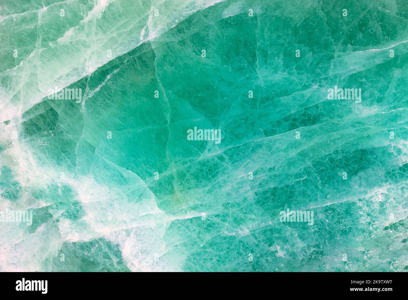 Green Fluorite. Gemstone background. Matt natural semi precious mineral ...