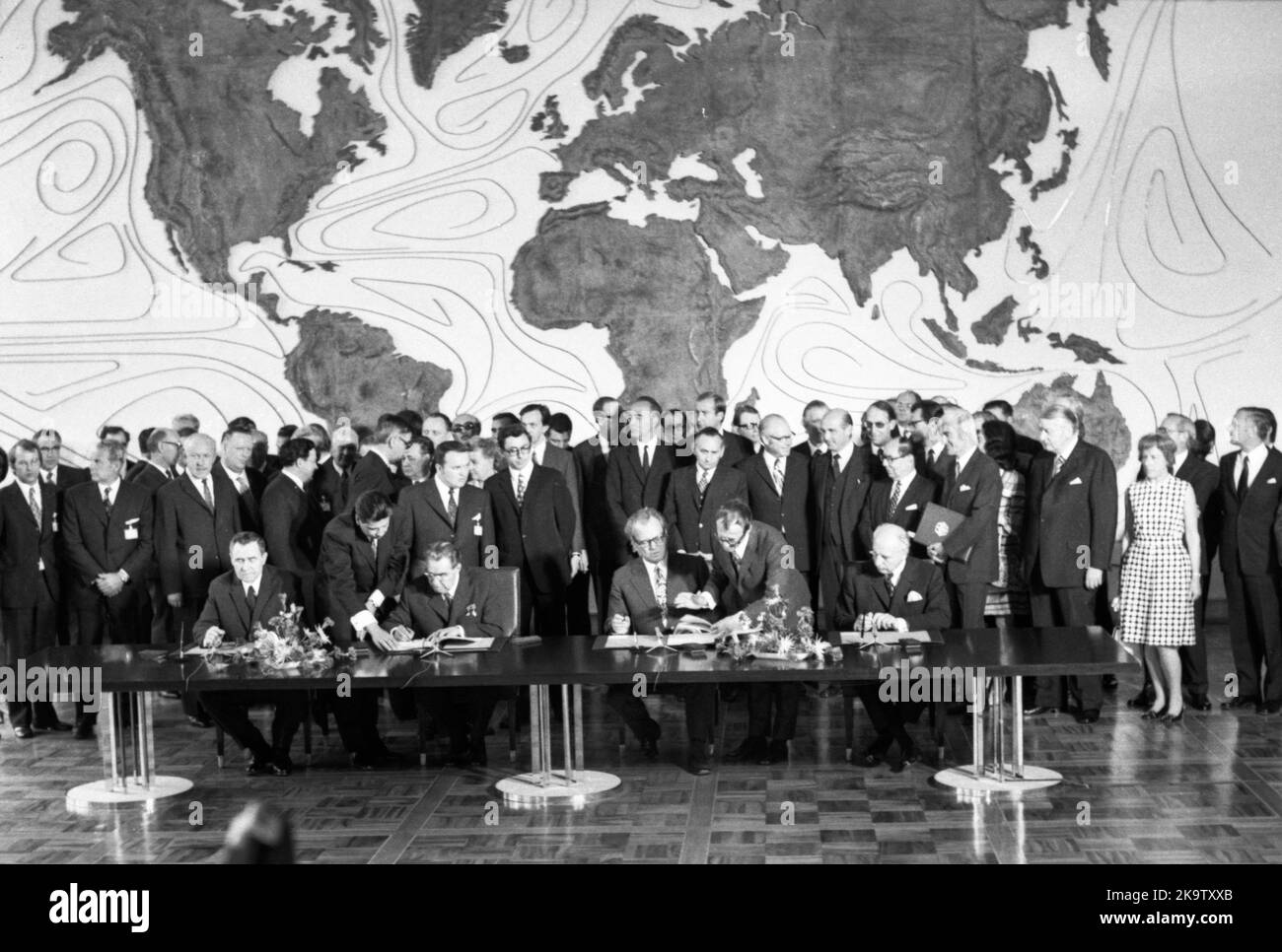 The visit of the Soviet head of state and party leader Leonid Brezhnev ...