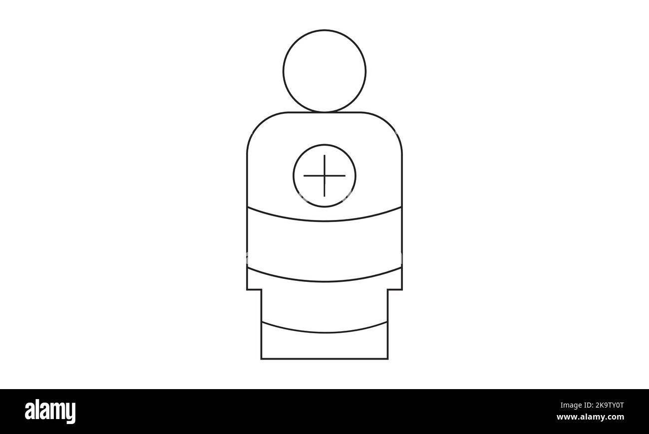 Set of Aim, Target and Goal icons. Editable line vector. Symbol of a ...