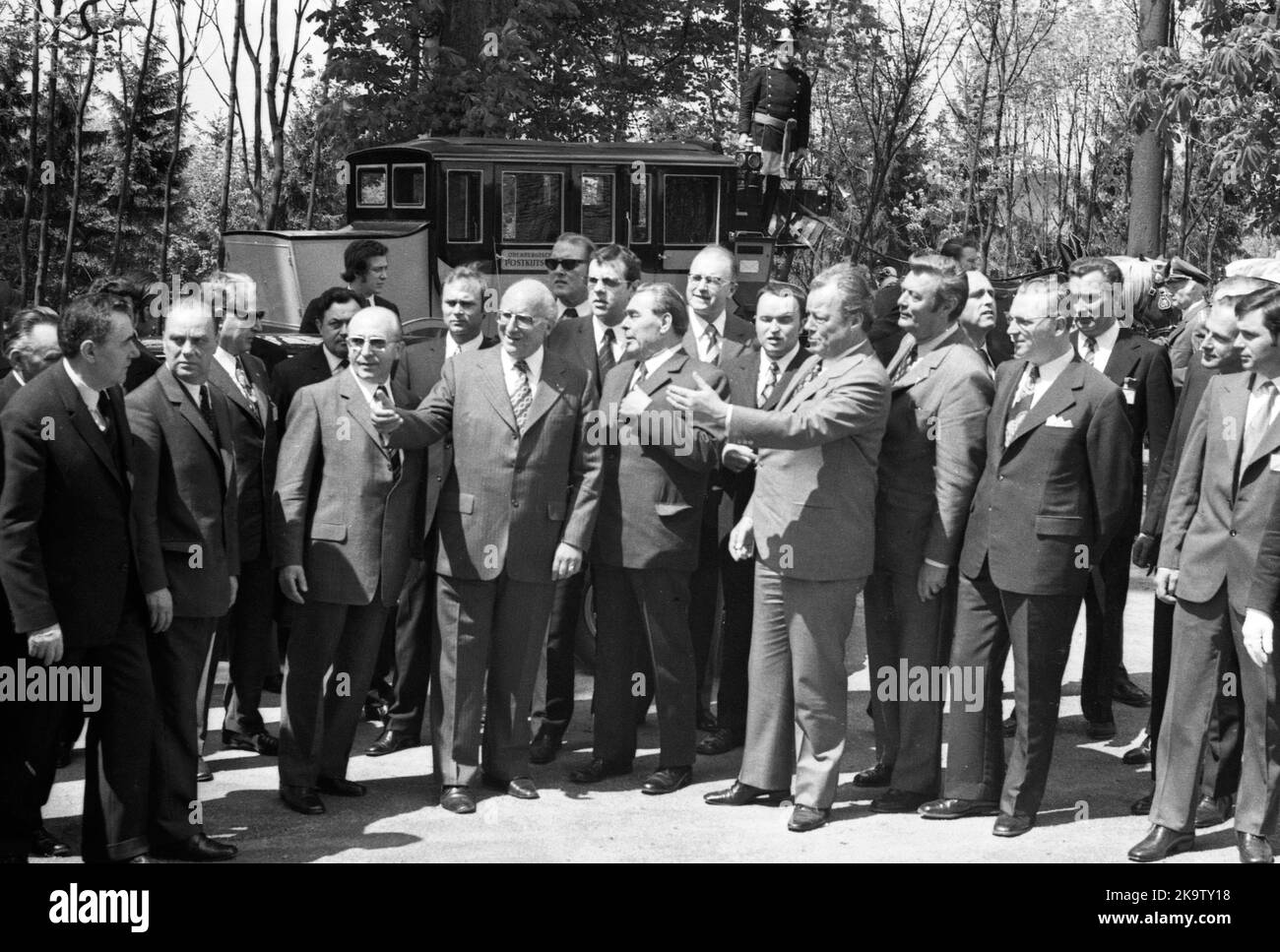 The visit of the Soviet head of state and party leader Leonid Brezhnev ...