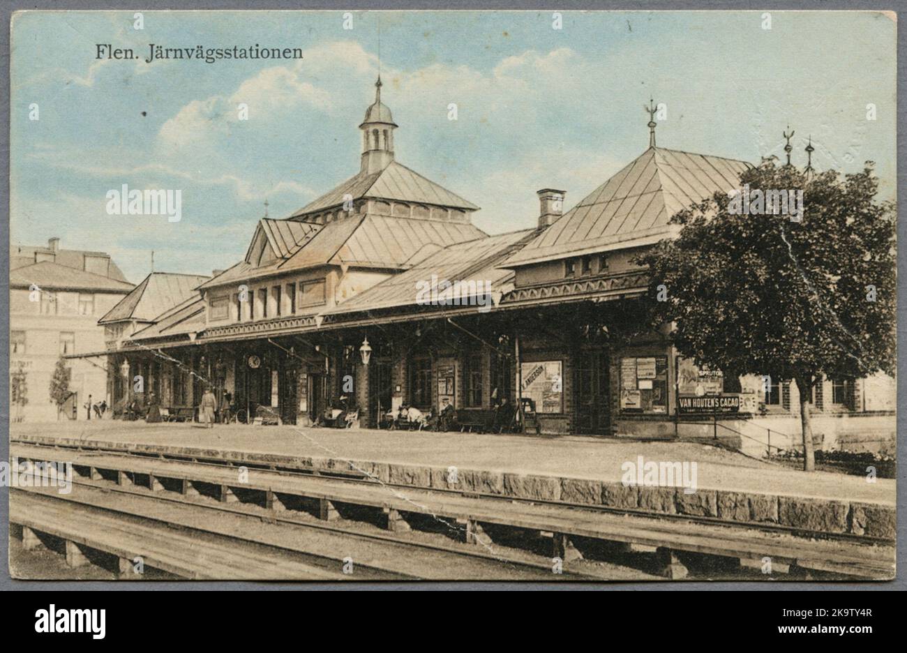 Flen railway station Stock Photo - Alamy