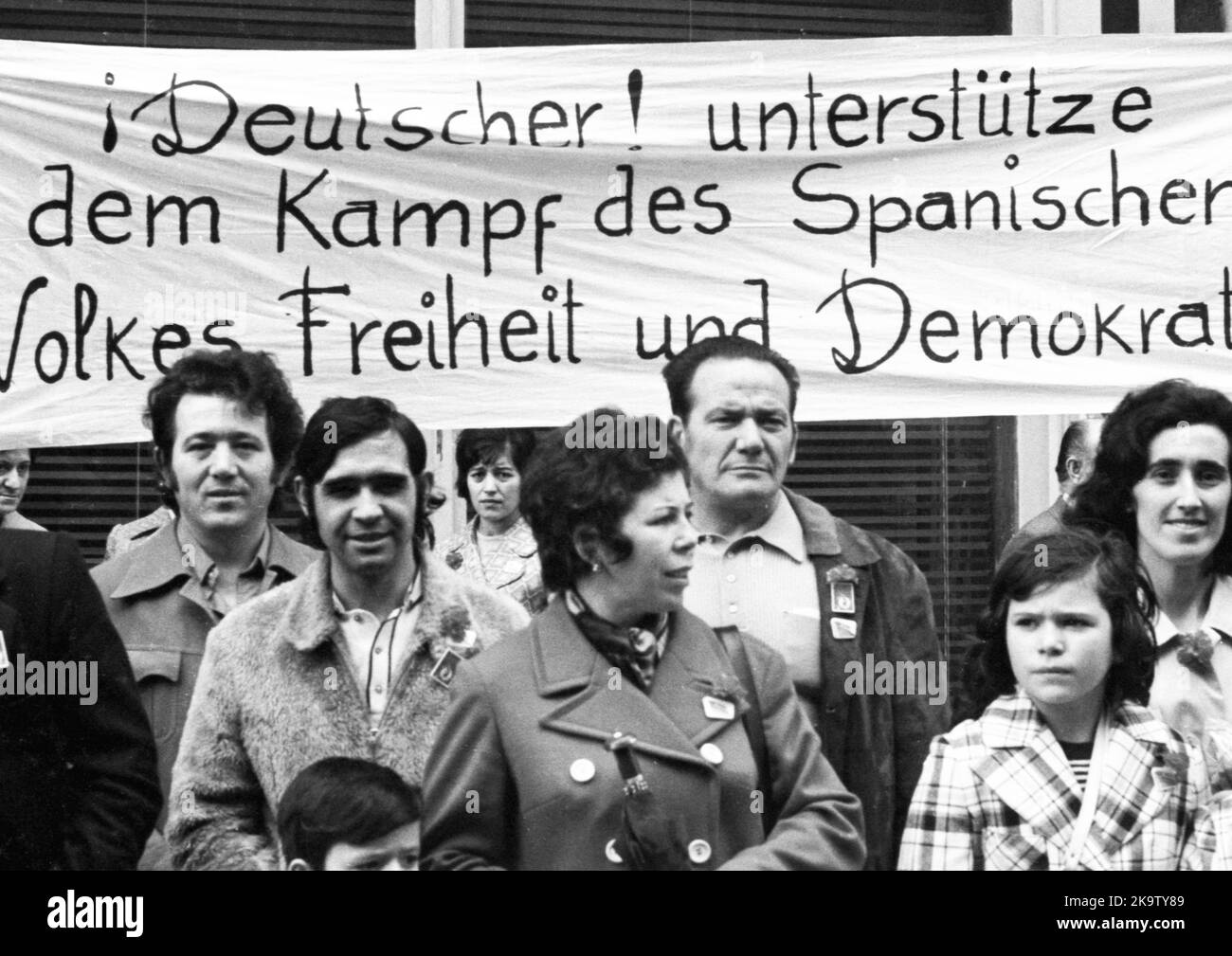 The traditional May Day demonstration of the German Trade Union ...