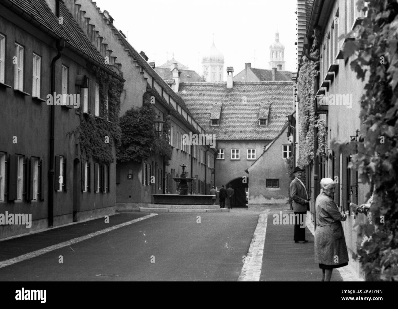 Founded in 1521 by Jakob Fugger, the Fuggerei- photographed here on 18 ...