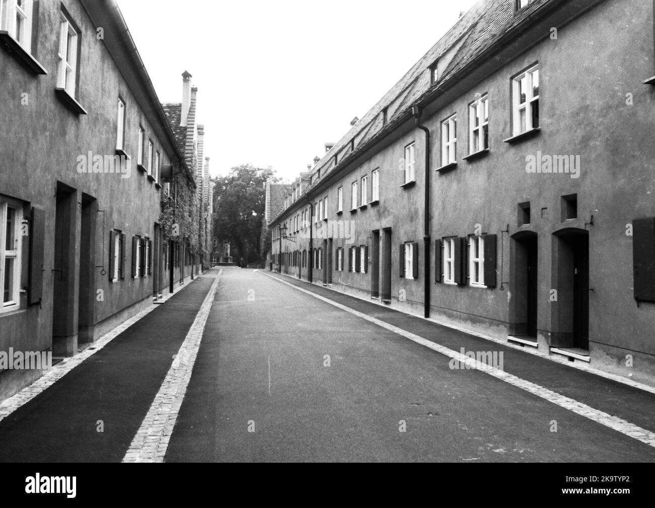 Founded in 1521 by Jakob Fugger, the Fuggerei- photographed here on 18 ...