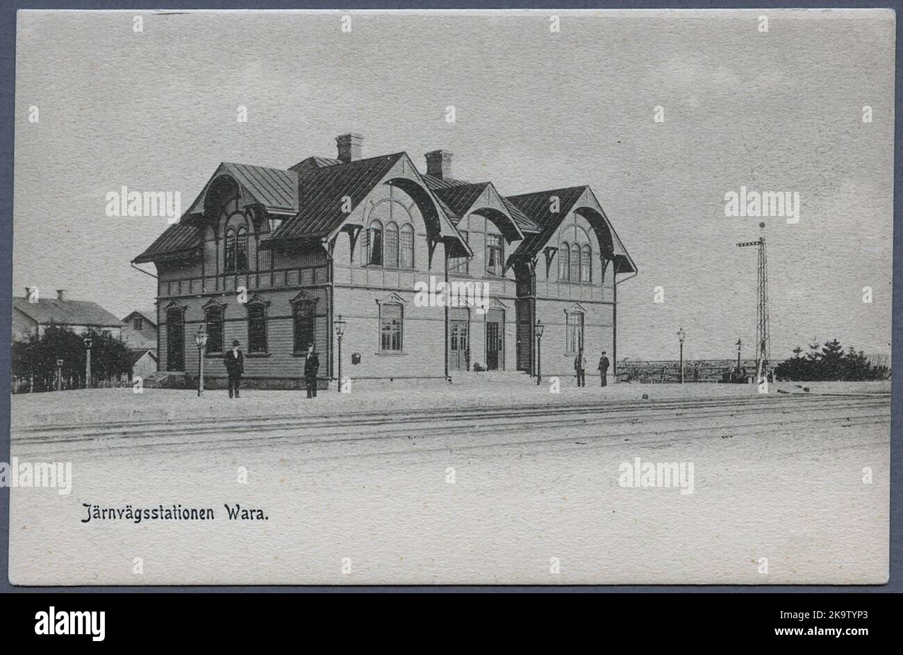 The railway station in Vara Stock Photo - Alamy