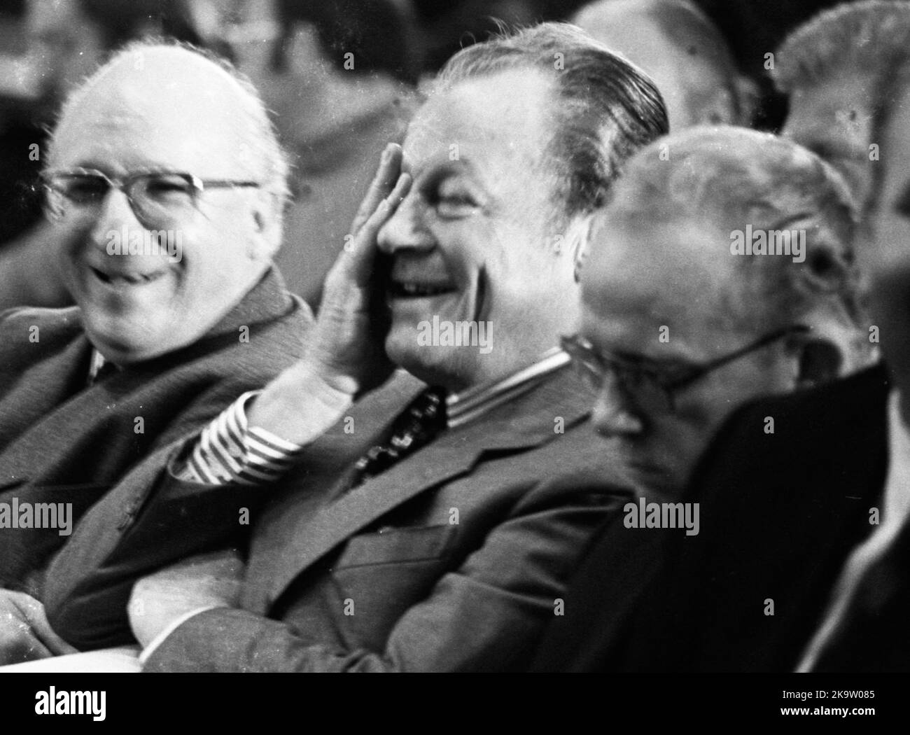 The workers' conference in Duisburg on 19 October 1973, with prominent ...