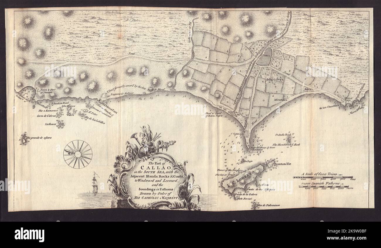 Map of callao hi-res stock photography and images - Alamy