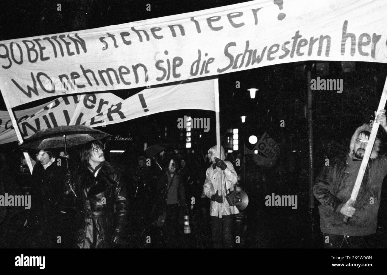 The dismissal of two nurses was protested by parts of the staff at ...