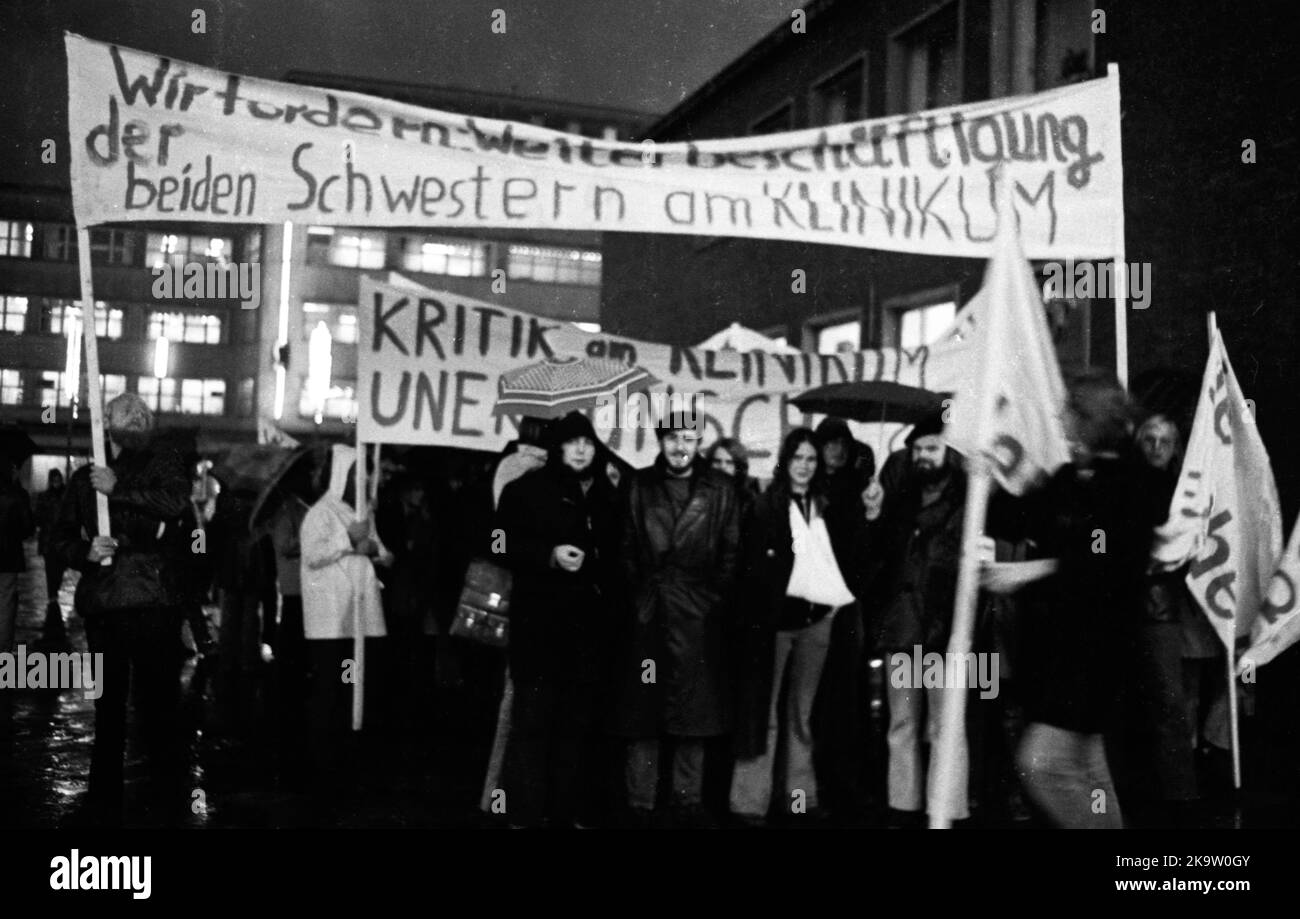 The dismissal of two nurses was protested by parts of the staff at ...