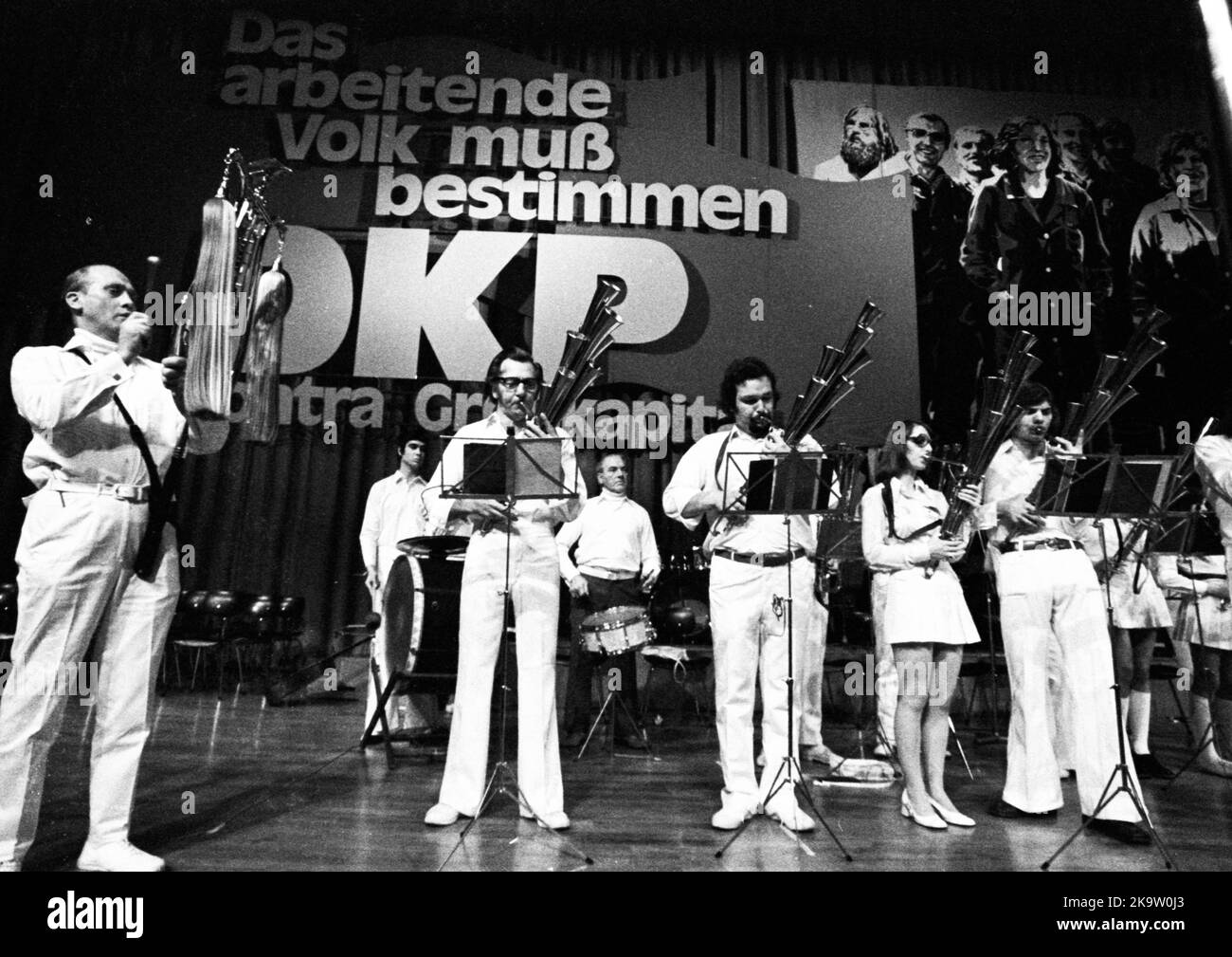 The Party Congress of the German Communist Party (DKP) on 1-4. 11. 1973 ...