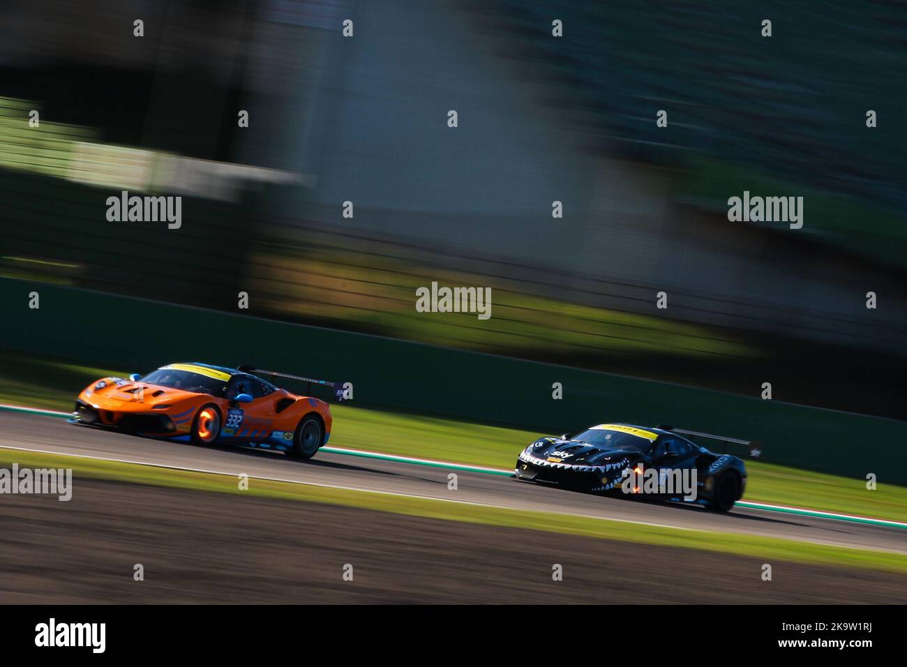 Ferrari F488 Challenge during the Ferrari Finali Mondiali at Imola from ...