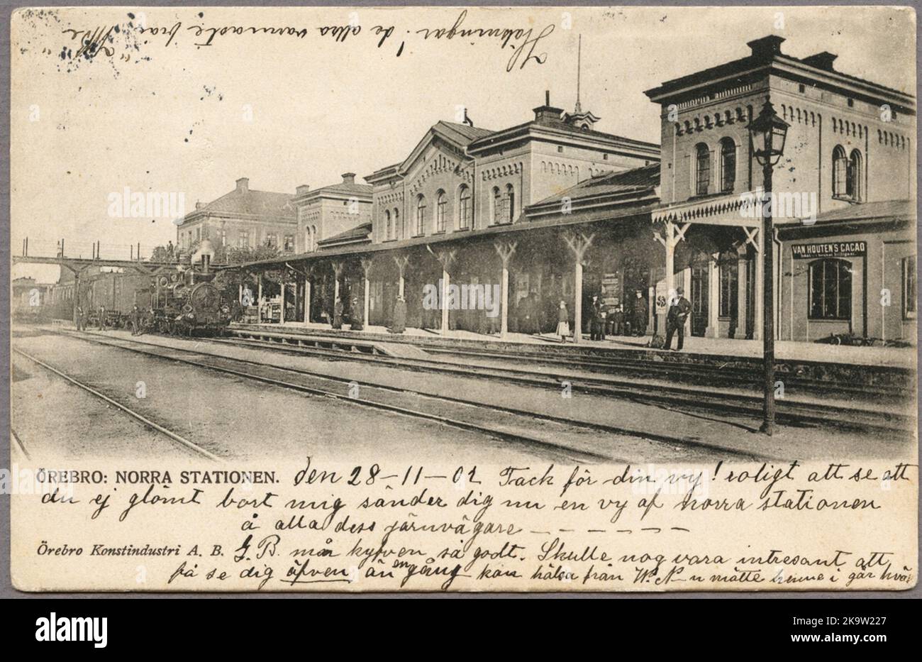 Örebro Norra Station Stock Photo - Alamy