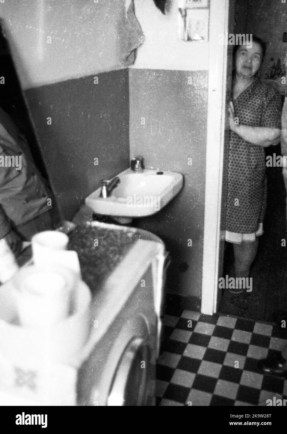 Old poor housing in Black and White Stock Photos & Images - Alamy