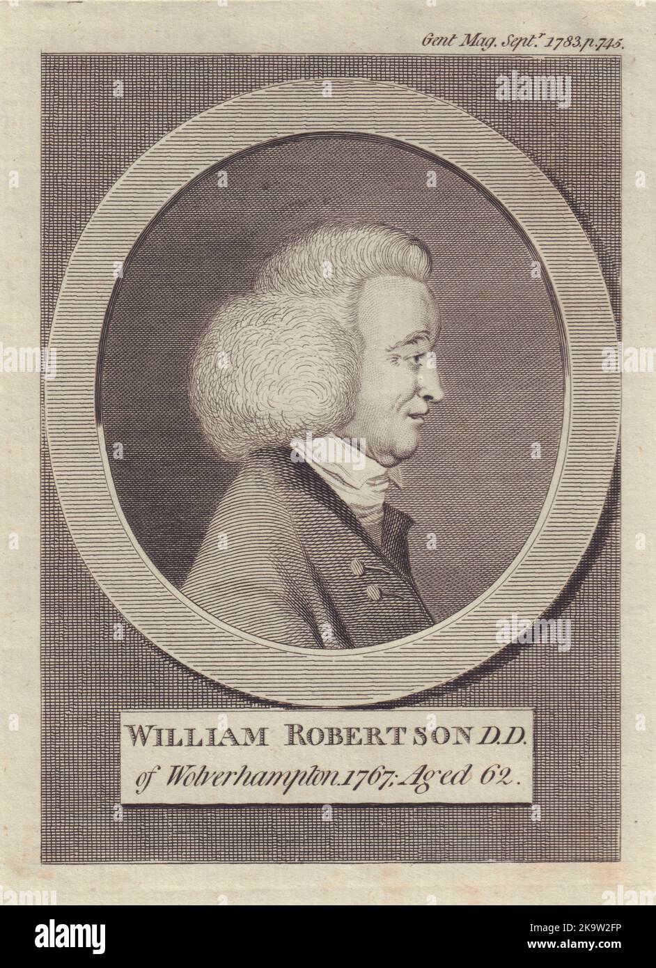 William Robertson, Wolverhampton. Clergy. Father of unitarian ...
