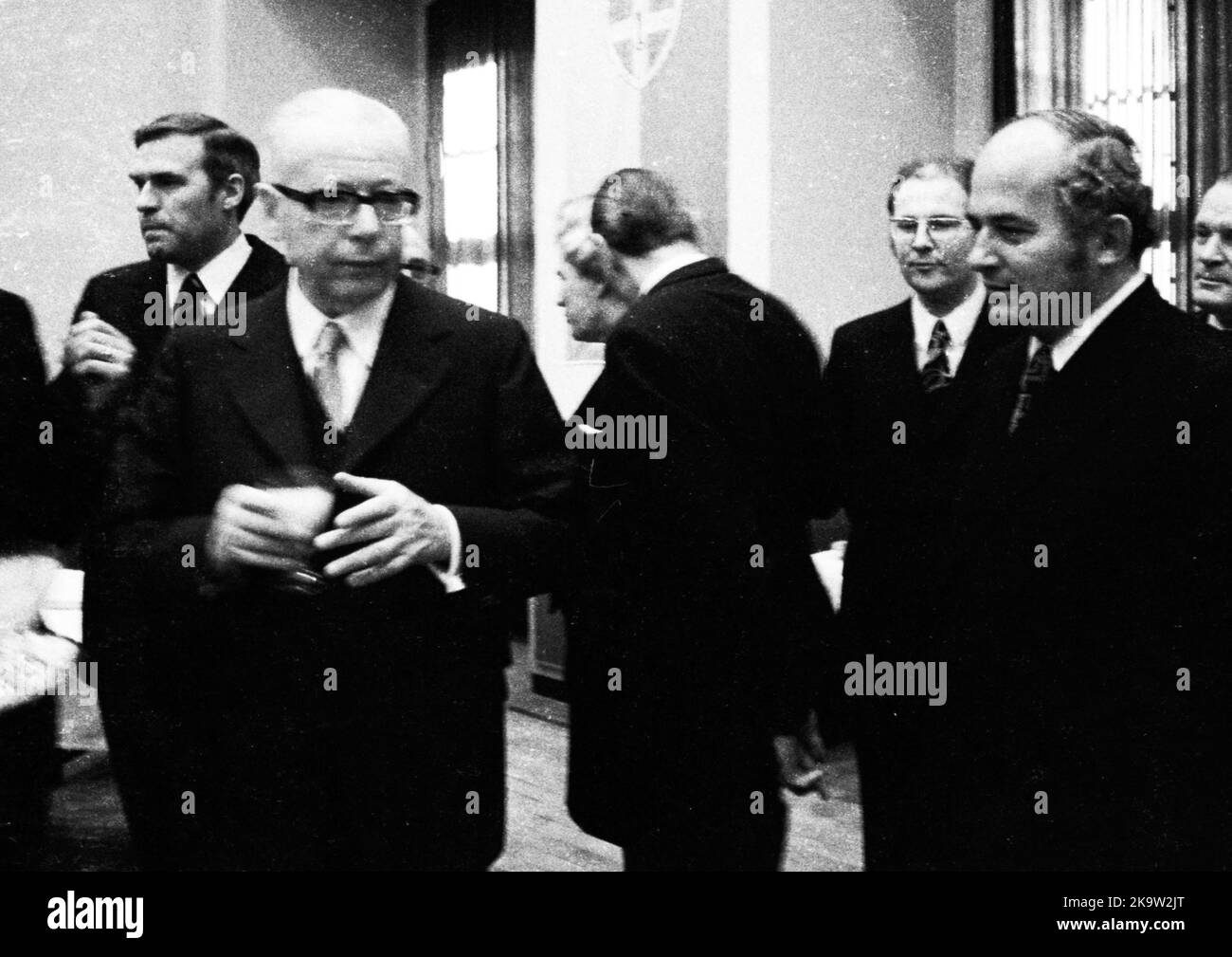 The visit of Federal President Gustav Heinemann and his woman Hilda to ...
