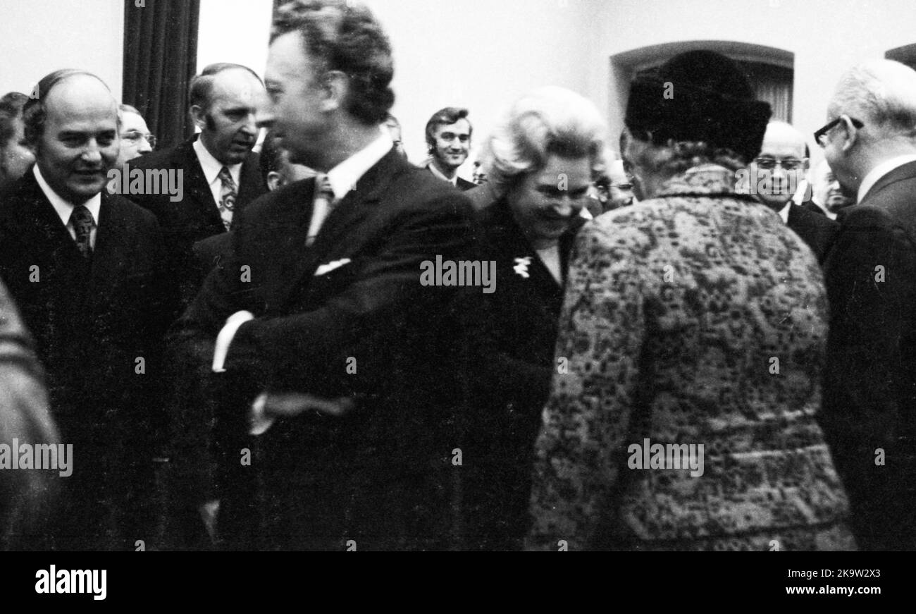 The visit of Federal President Gustav Heinemann and his woman Hilda to ...