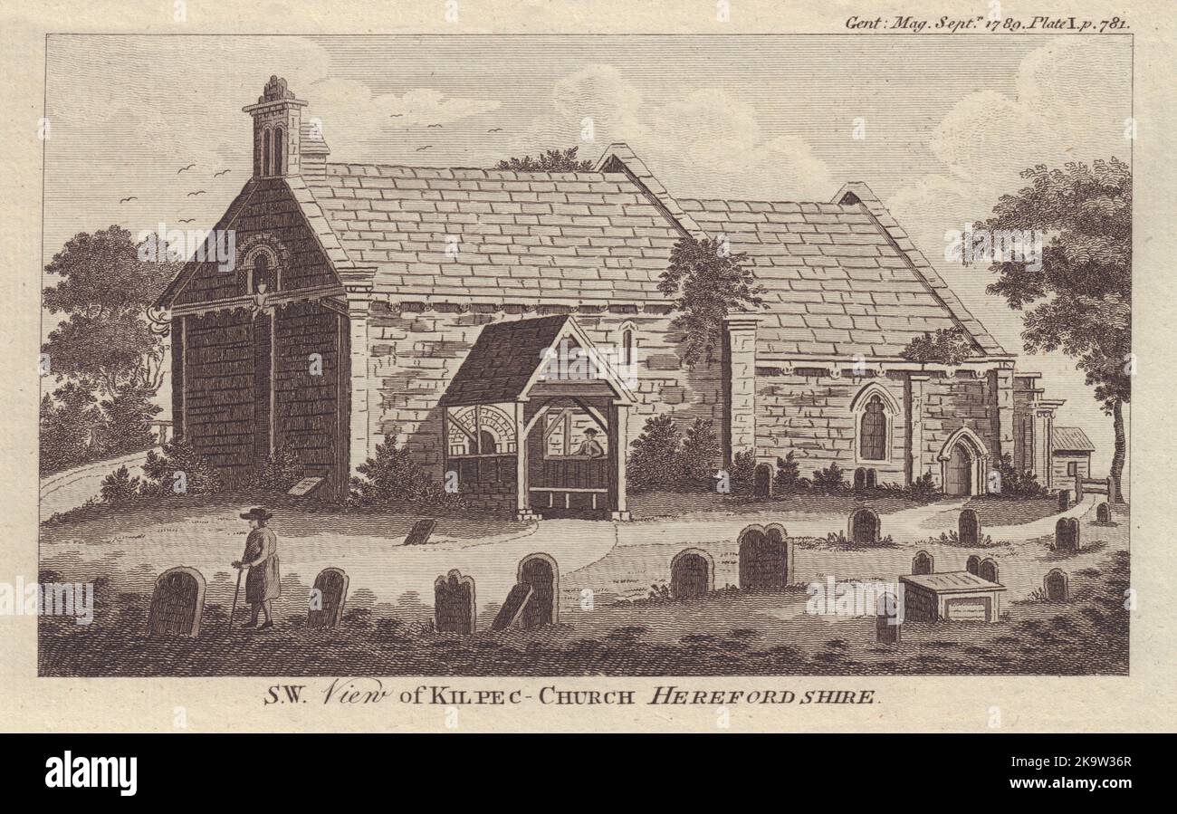 St mary and st david kilpeck hi-res stock photography and images - Alamy