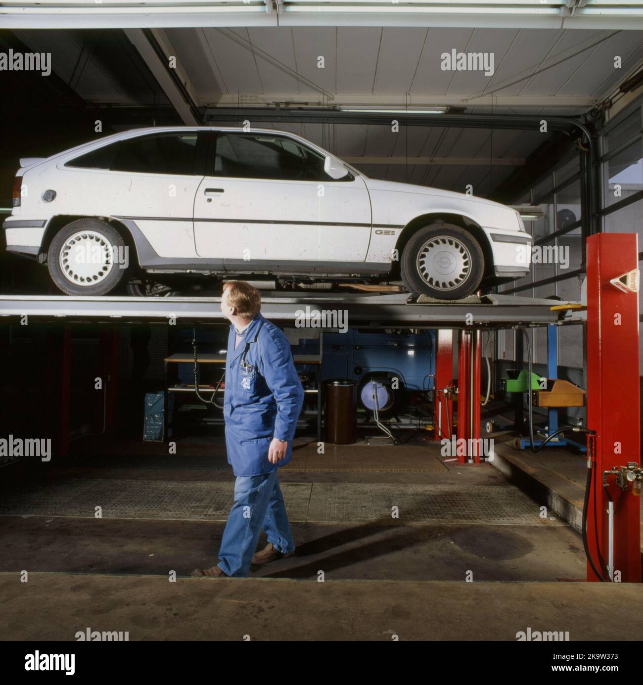 The Technical Inspection Association (TUeV) during the inspection of ...