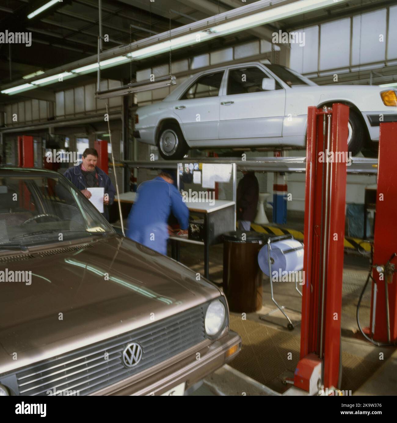 The Technical Inspection Association (TUeV) during the inspection of ...