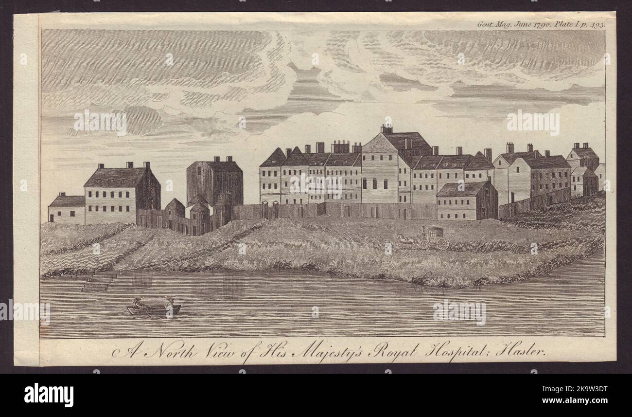 His Majesty's Royal Hospital Hasler. Haslar, Gosport, Hampshire. GENTS ...