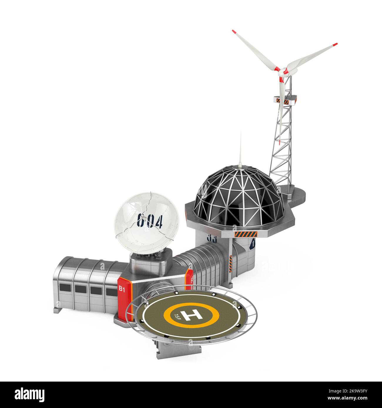 Mars arctic research station hi-res stock photography and images - Alamy