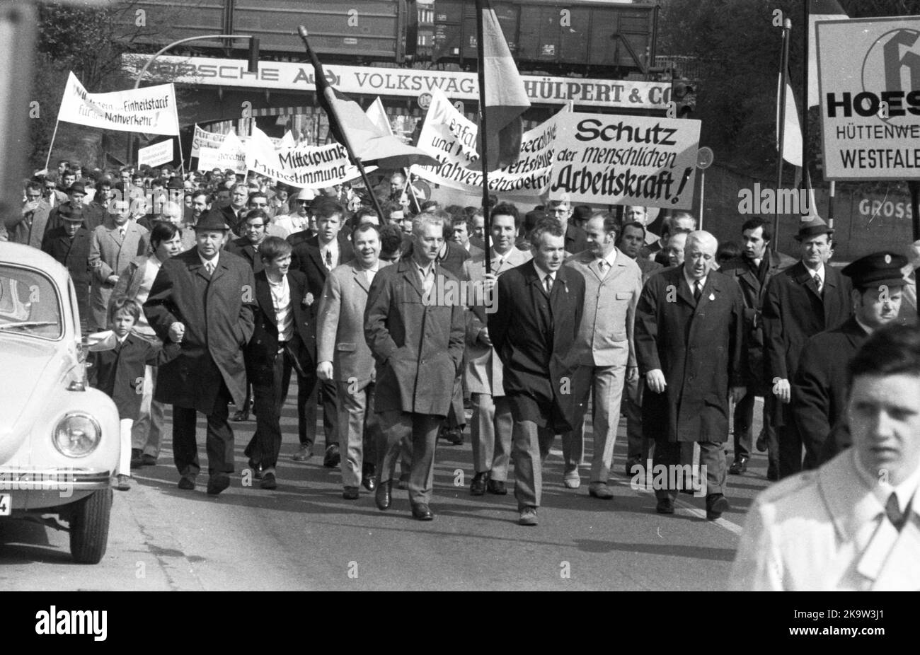 May Day demonstrations of the German Trade Union Federation (DGB) in ...