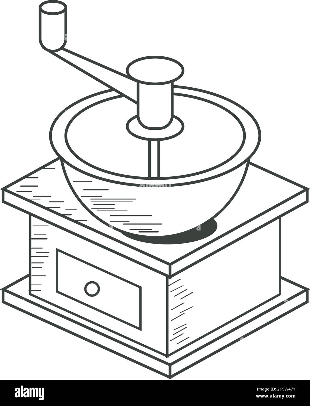 coffee toaster sketch style Stock Vector Image & Art - Alamy