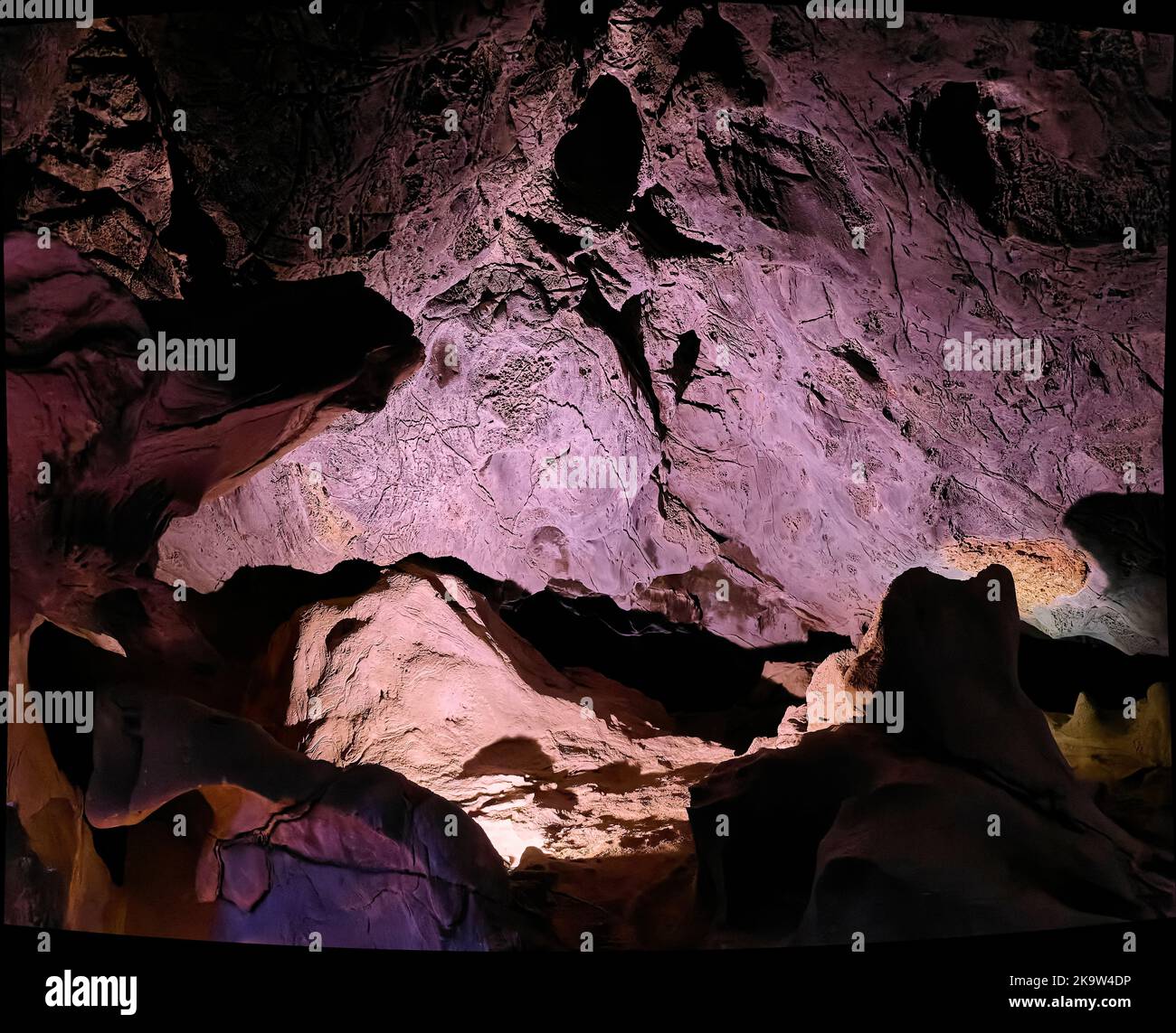 Inside the Cango Caves in South Africa Stock Photo - Alamy