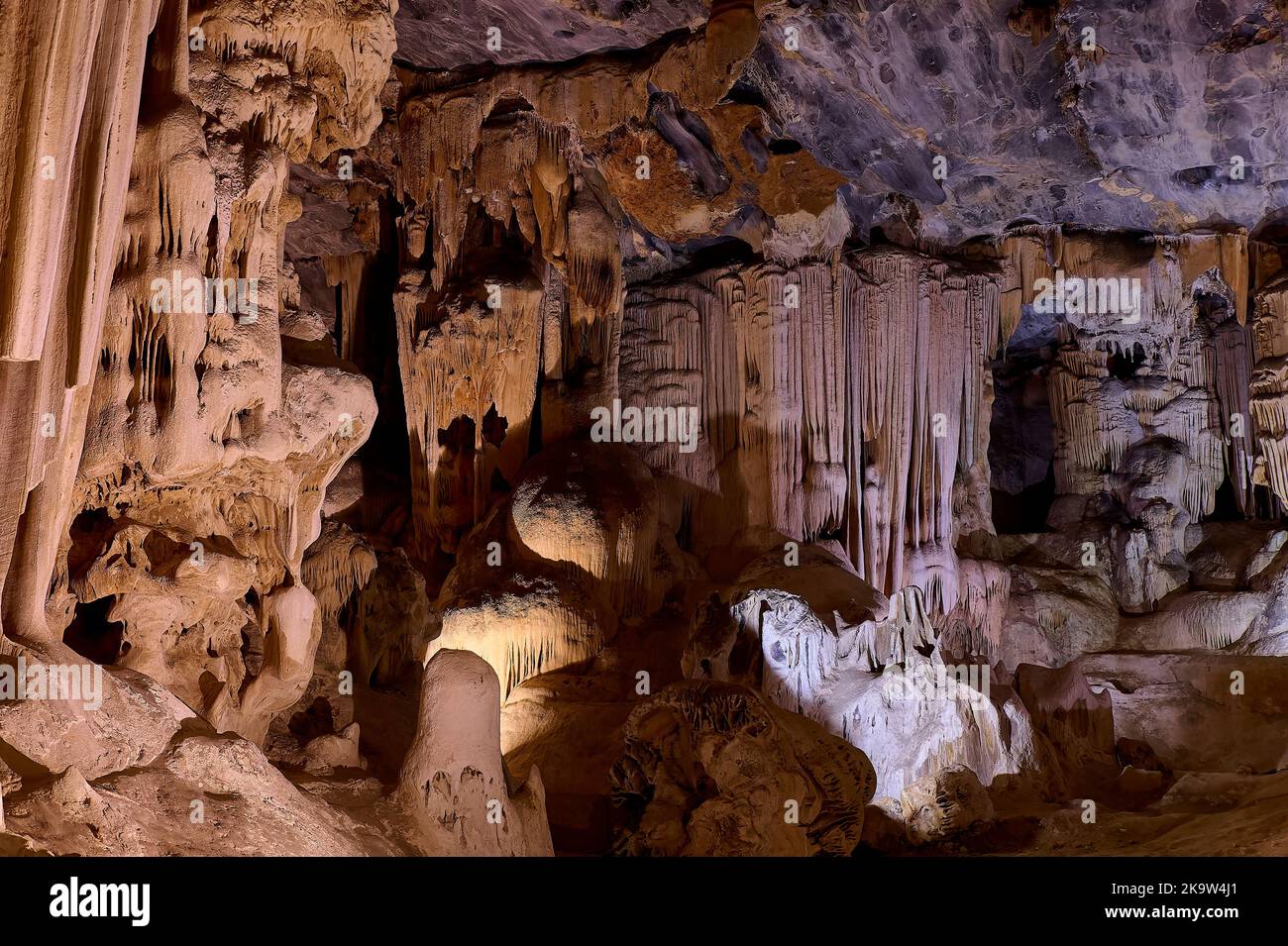 Inside the Cango Caves in South Africa Stock Photo - Alamy
