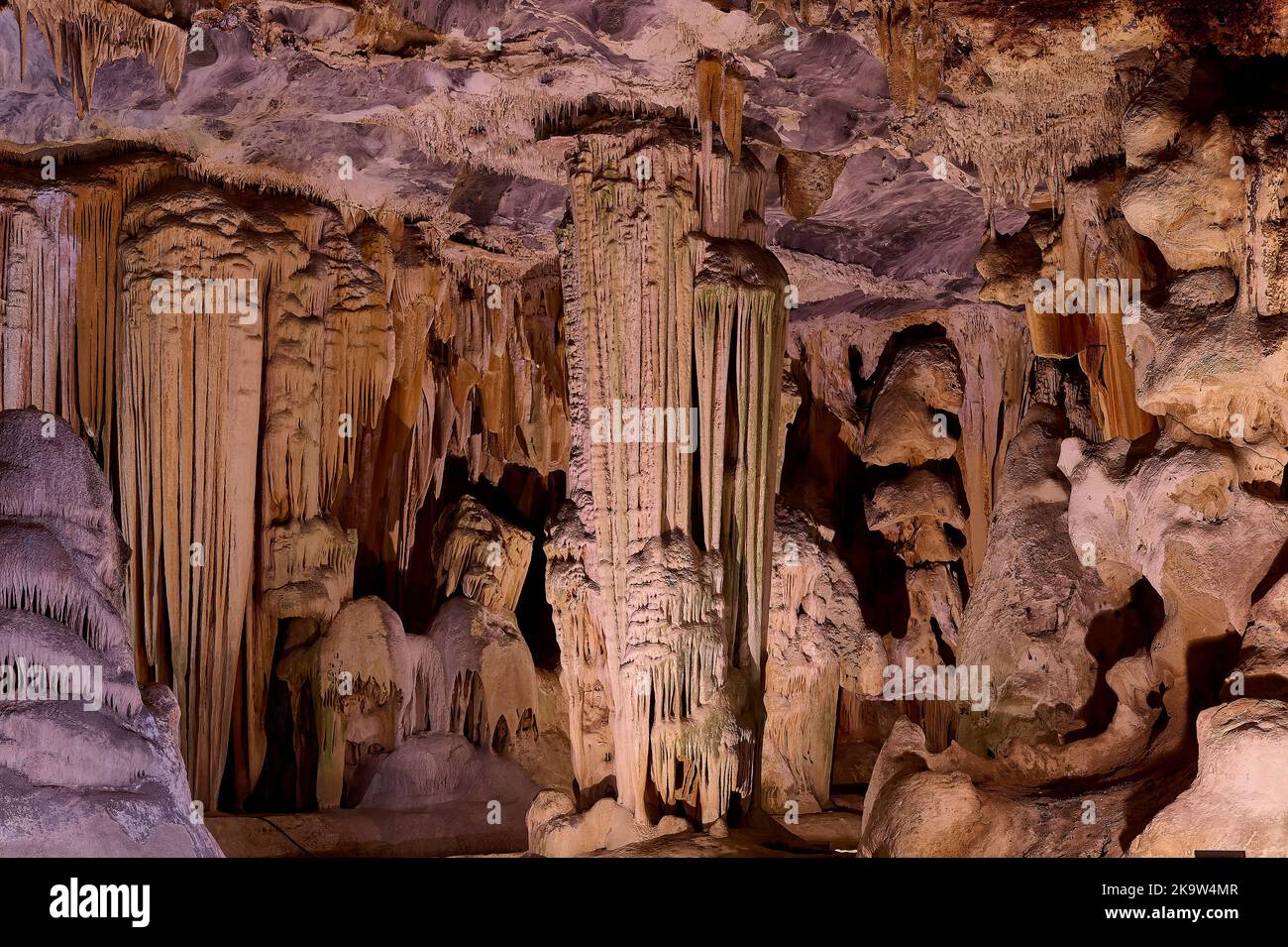 Inside the Cango Caves in South Africa Stock Photo - Alamy