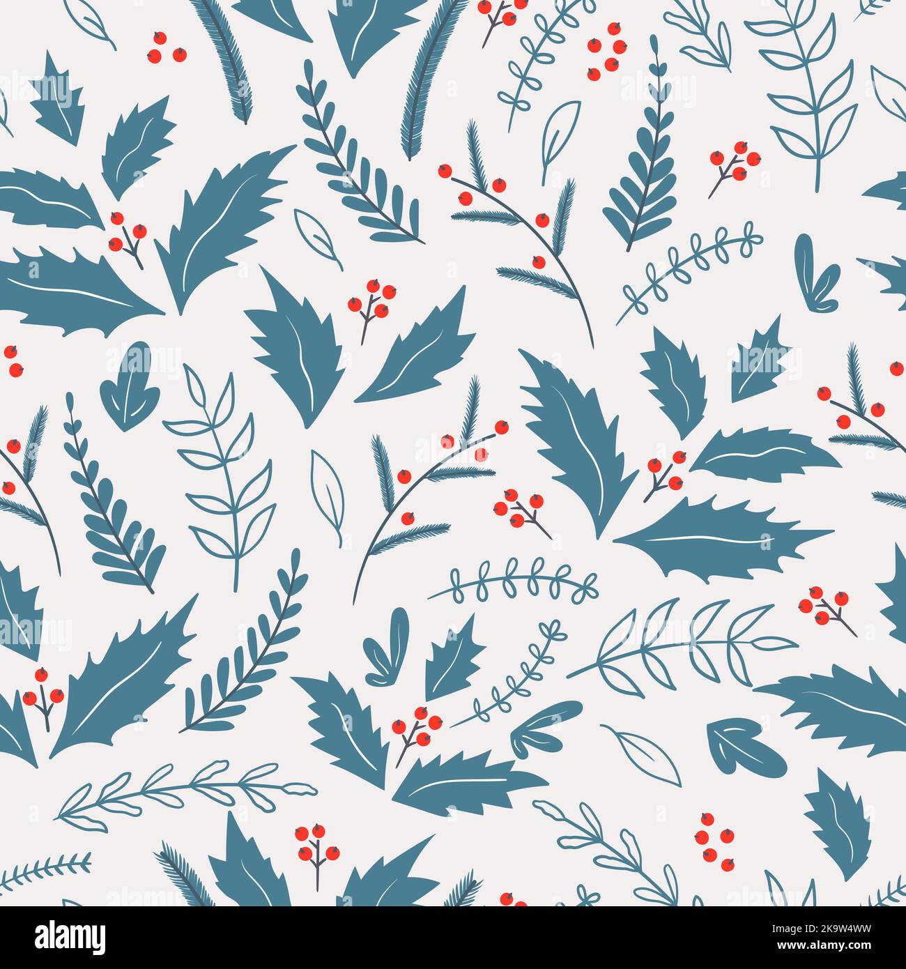 Leaf art christmas cards Stock Vector Images - Alamy