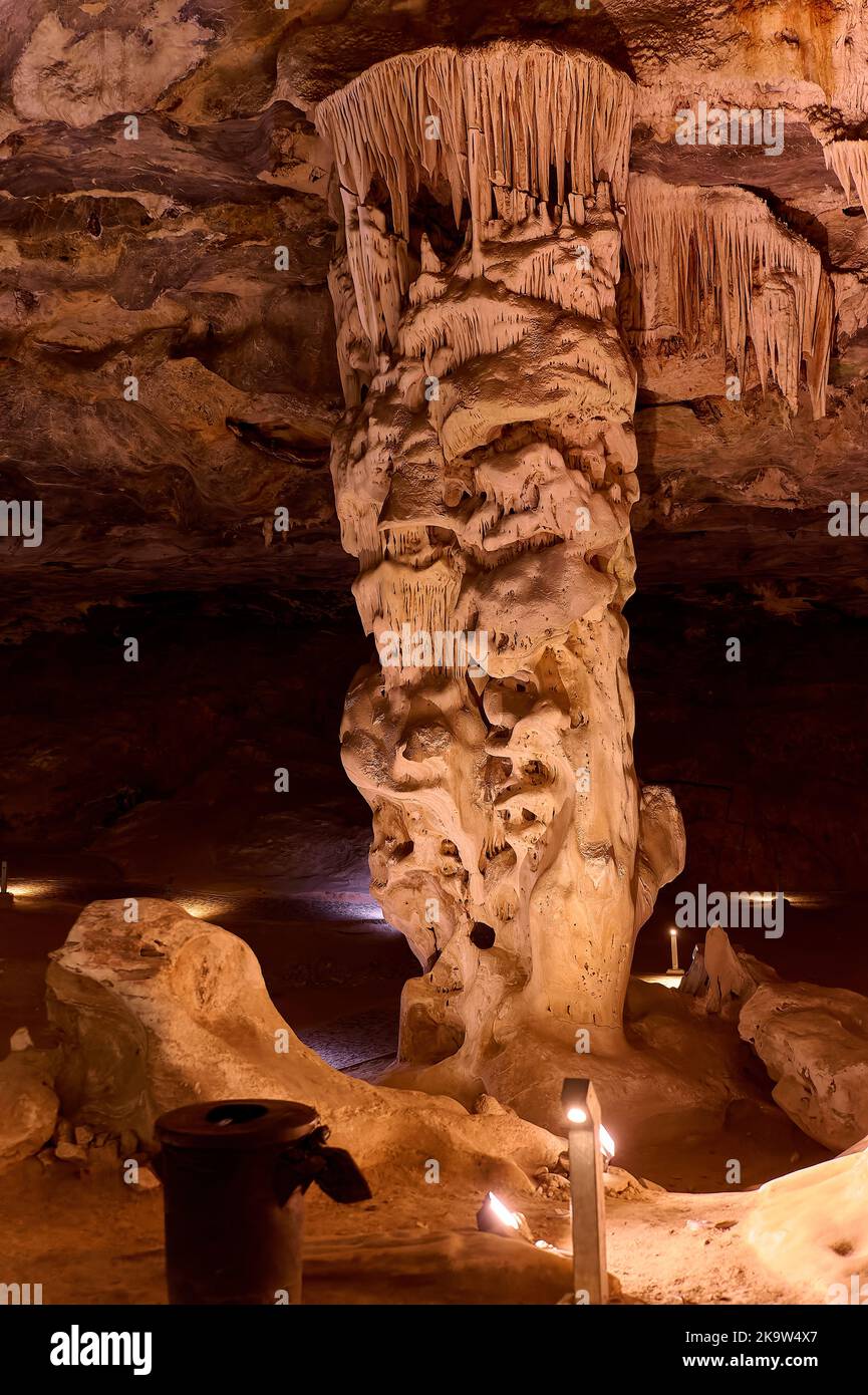 Inside the Cango Caves in South Africa Stock Photo - Alamy