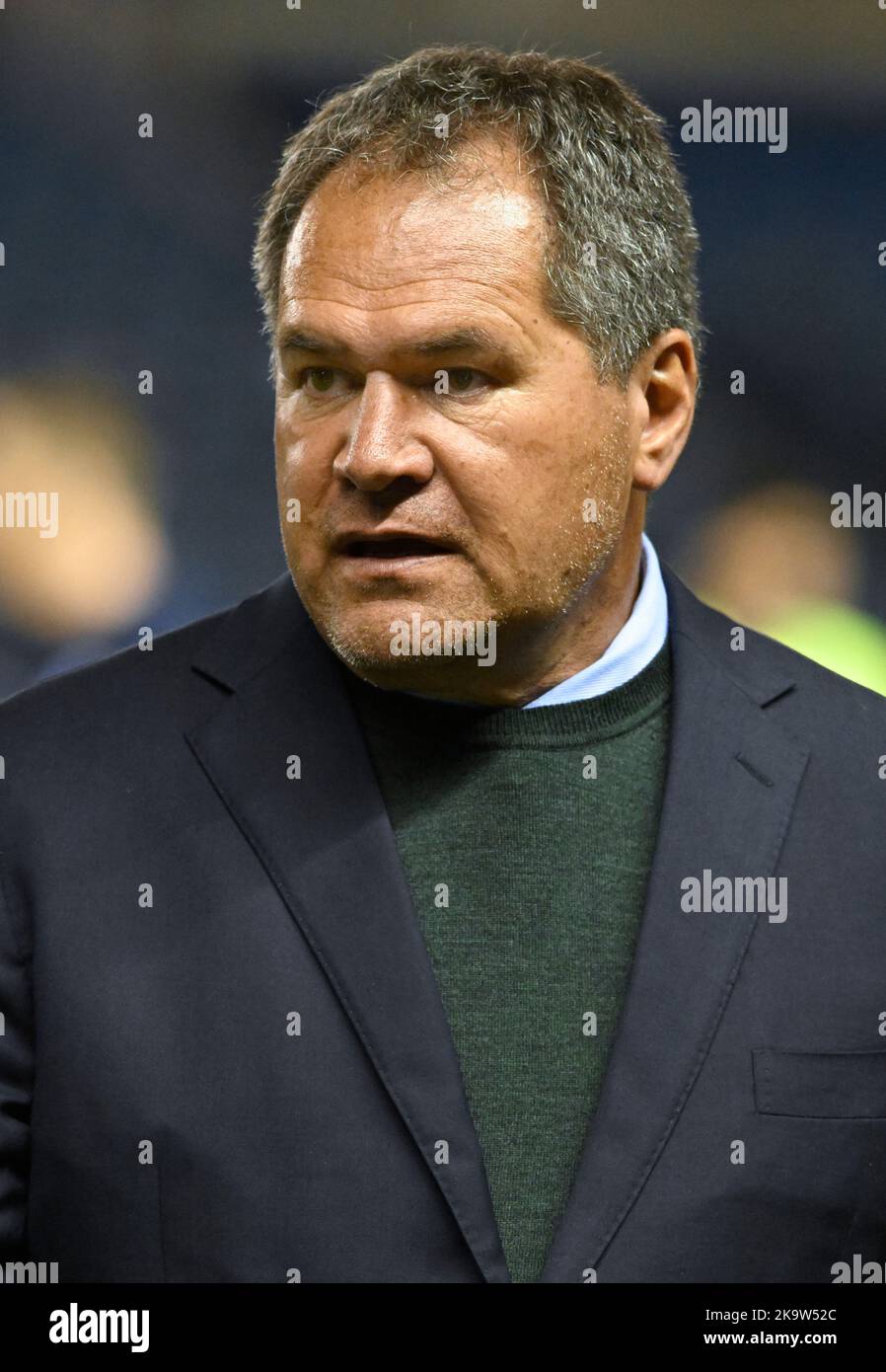 Edinburgh, UK. 29th October 2022. Former Glasgow Head Coach and current ...