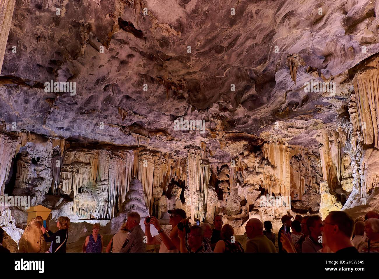 Inside the Cango Caves in South Africa Stock Photo - Alamy