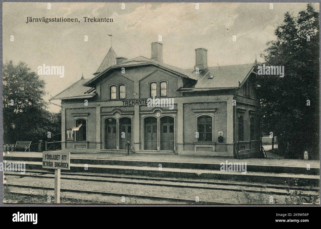 The triangle railway station Stock Photo - Alamy