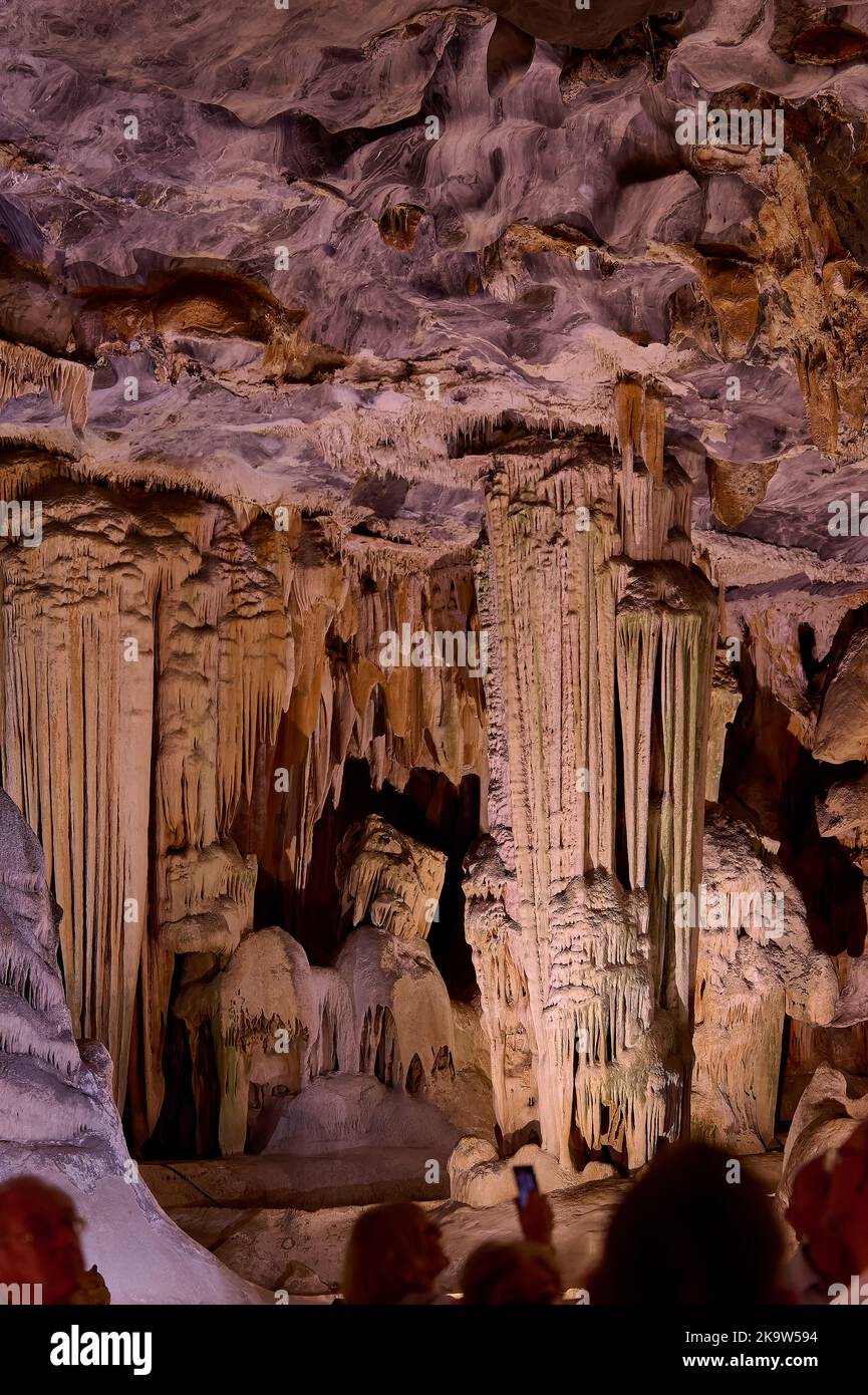 Inside the Cango Caves in South Africa Stock Photo - Alamy