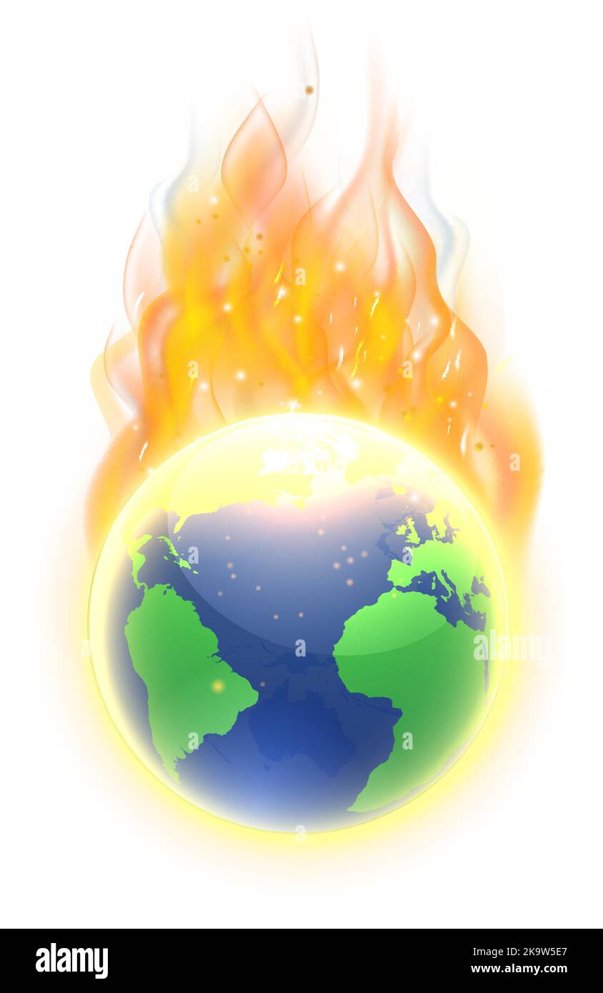 World On Fire Clipart