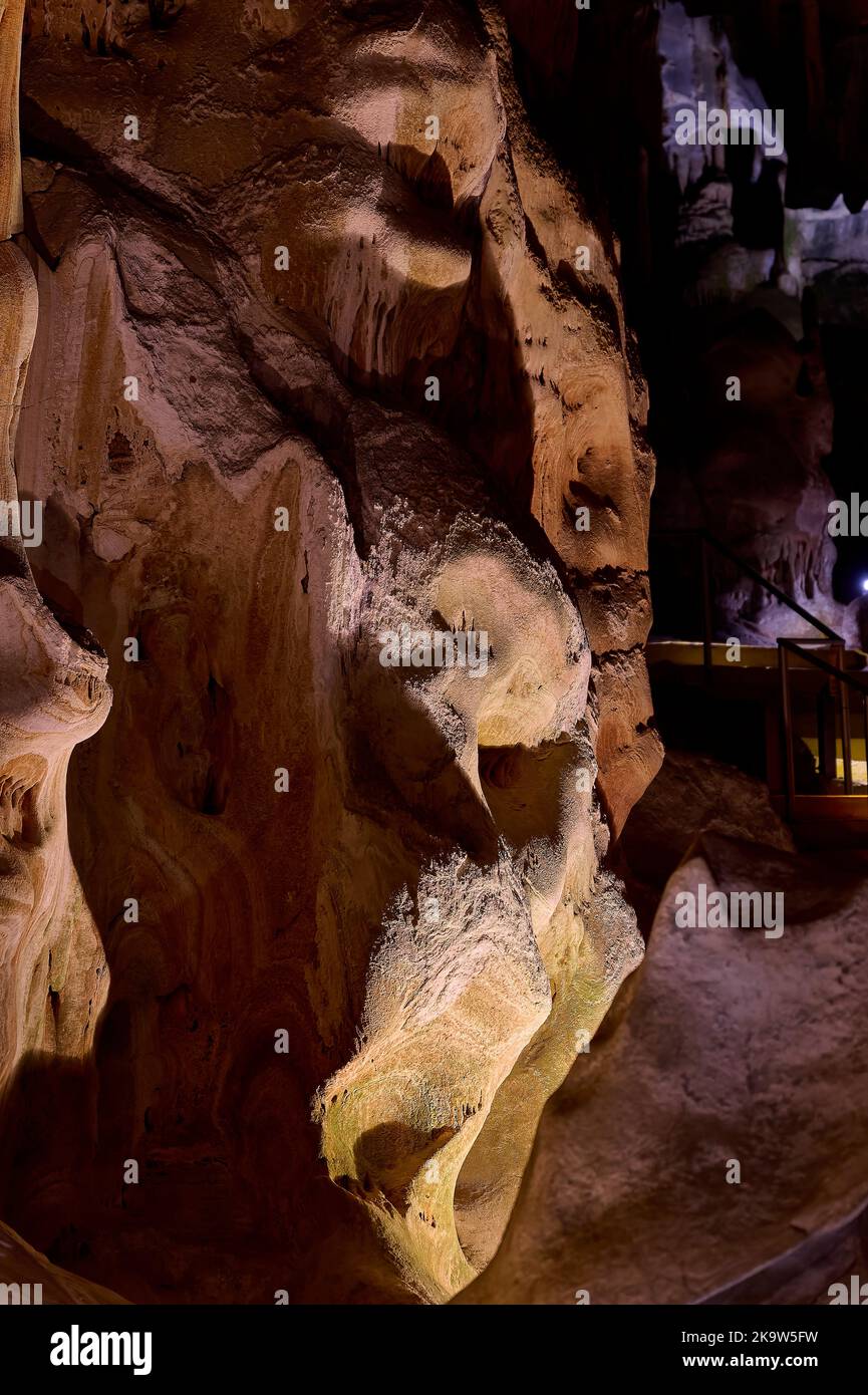 Inside the Cango Caves in South Africa Stock Photo - Alamy