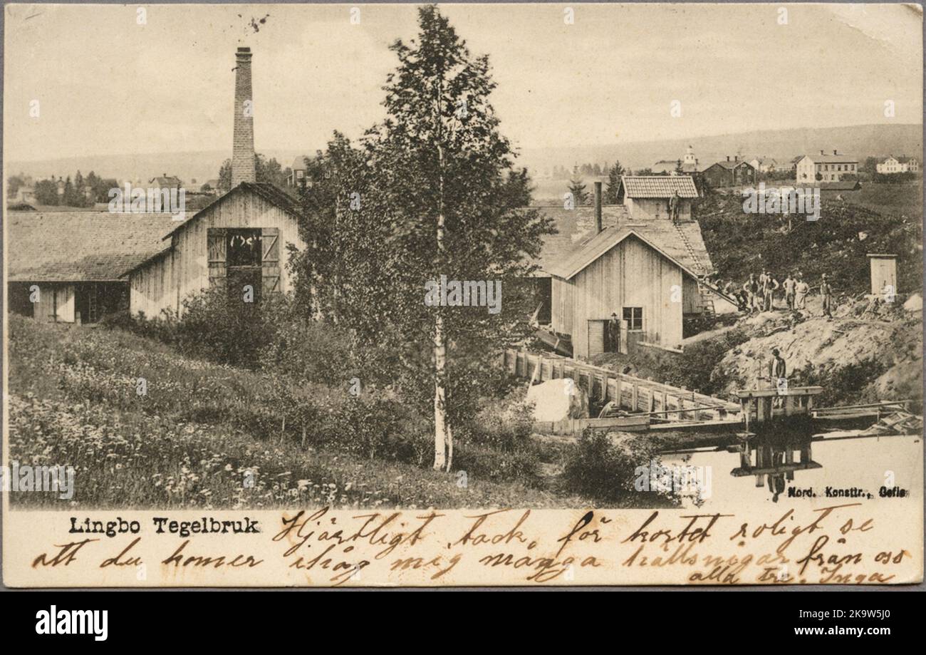 Tegel farm in Lingbo Stock Photo - Alamy