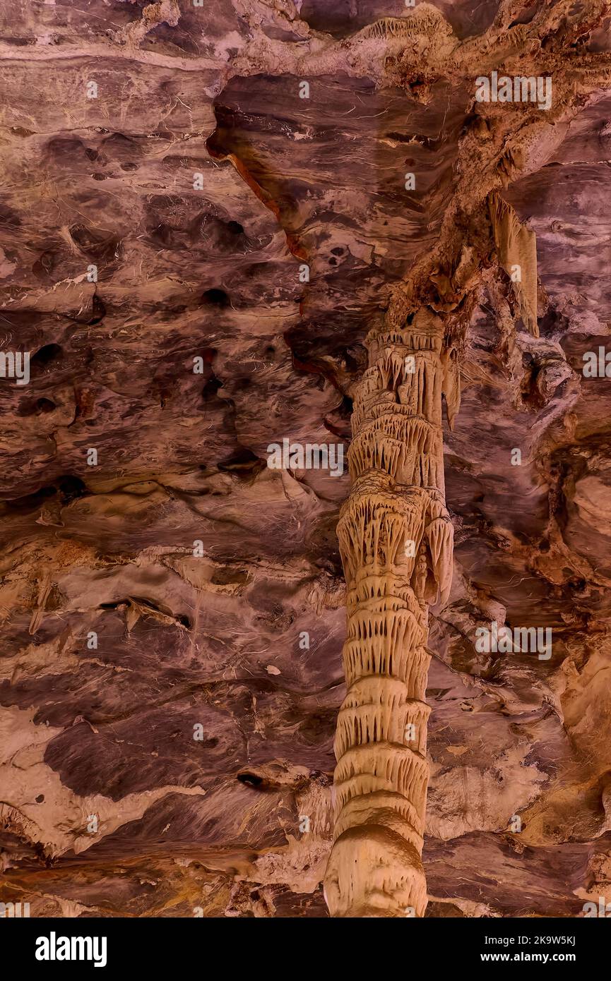 Inside the Cango Caves in South Africa Stock Photo - Alamy