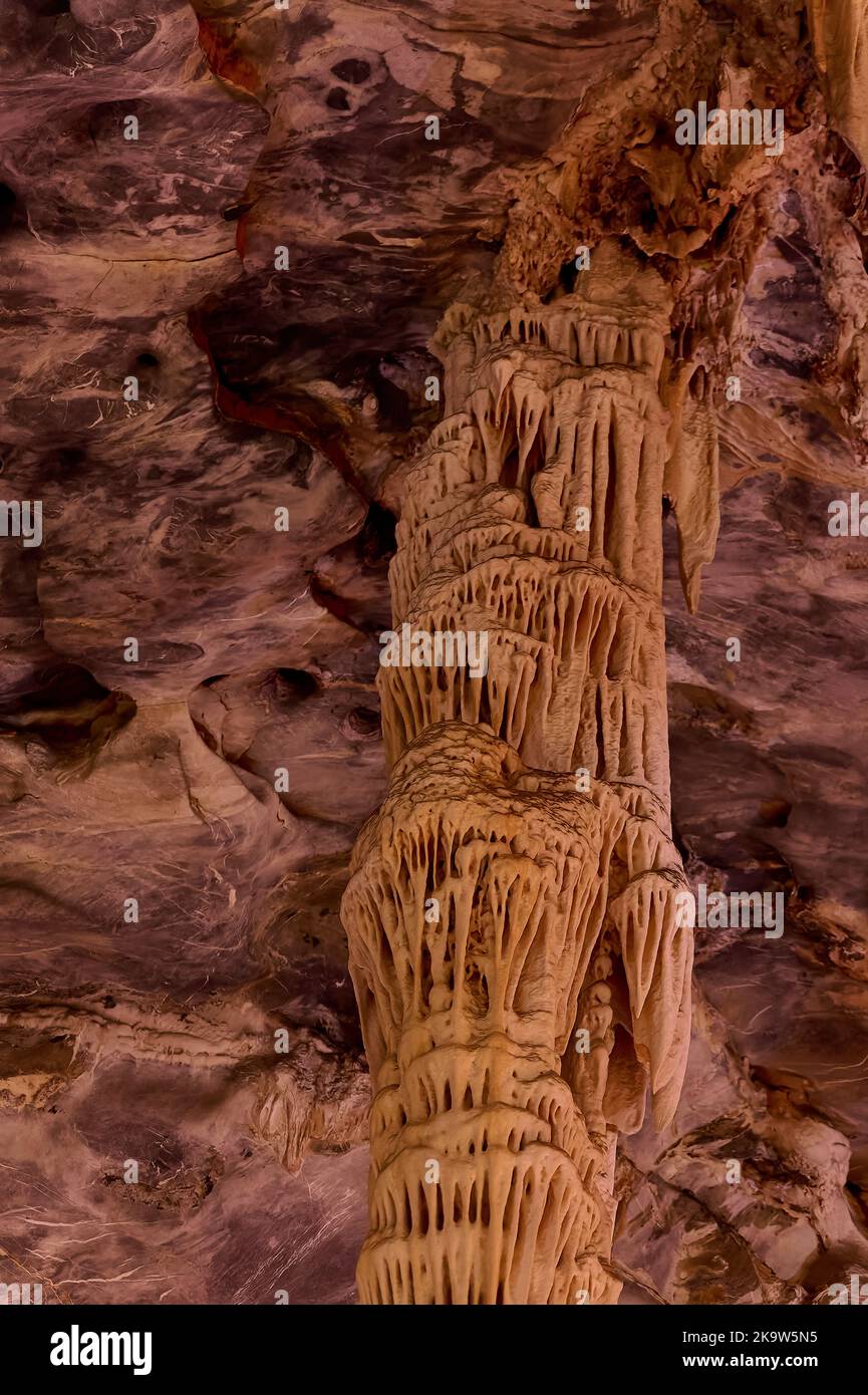 Inside the Cango Caves in South Africa Stock Photo - Alamy