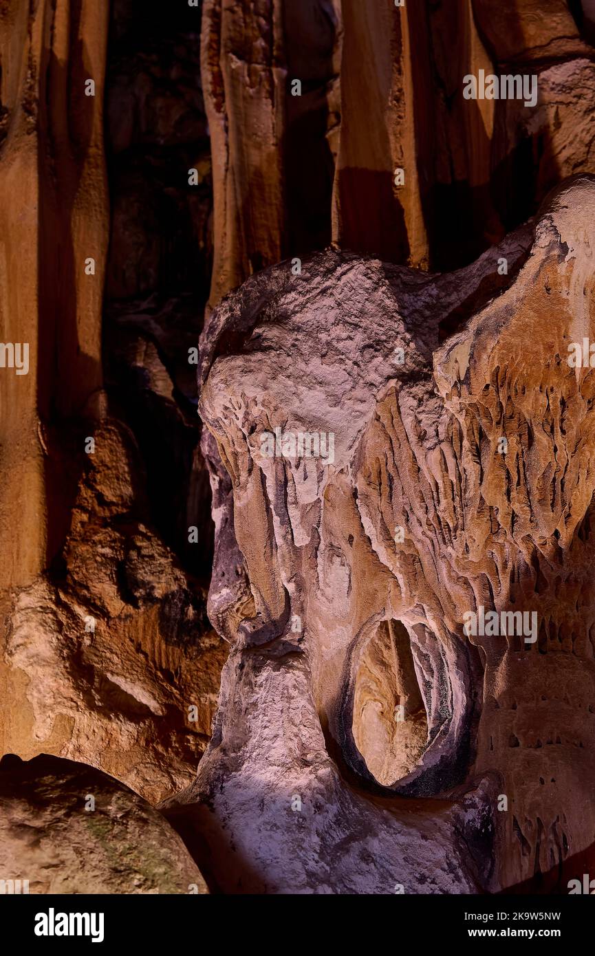 Inside the Cango Caves in South Africa Stock Photo - Alamy