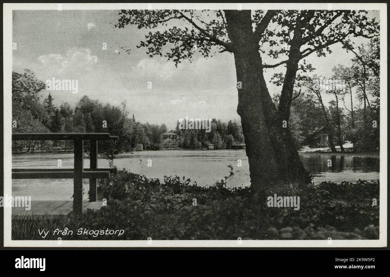 View of Skogstorp Stock Photo - Alamy